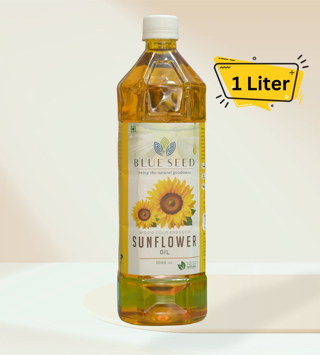 Sunflower oil (1 Liter) - Blue Seed